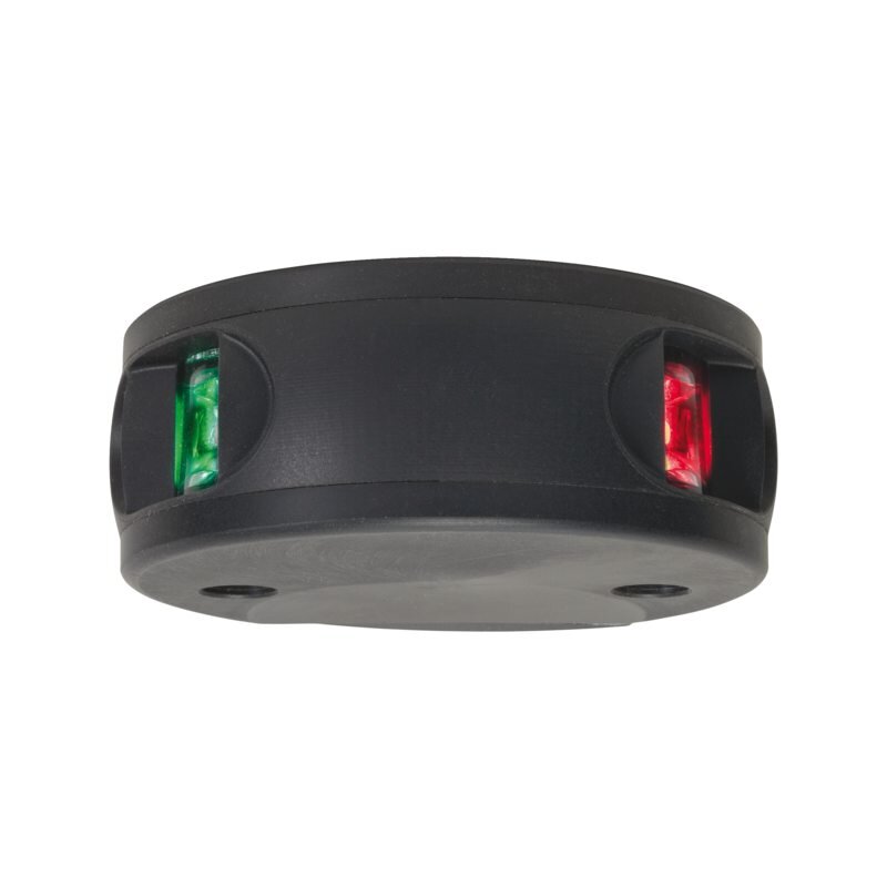 Aquasignal Serie 34 Zweifarben LED rot / grün Signal 360° 12/24 V 125 ...